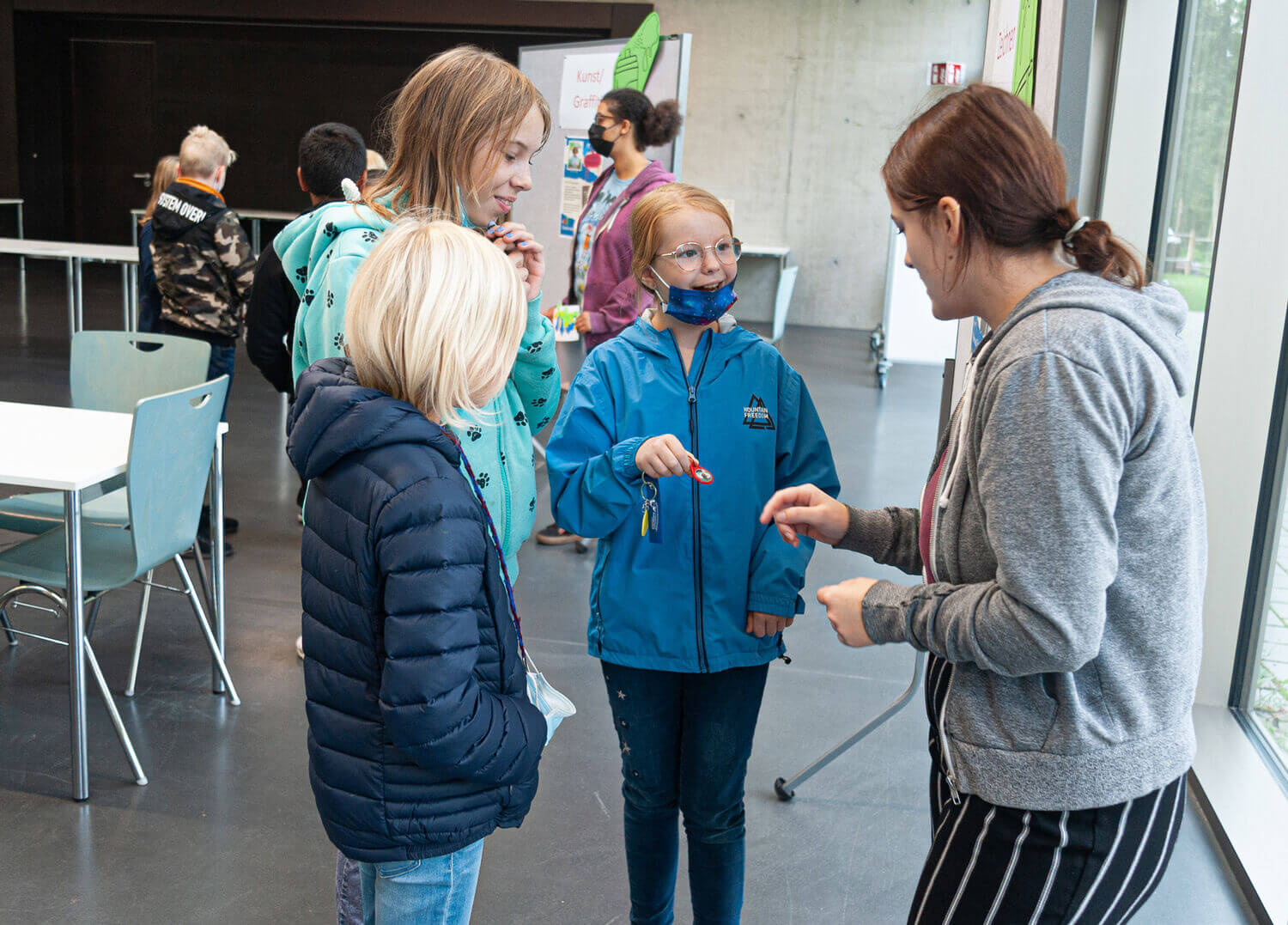 Neue Kooperation mit der Katholischen Fachhochschule und der Abenteuerkiste Greven im AG-Bereich ...